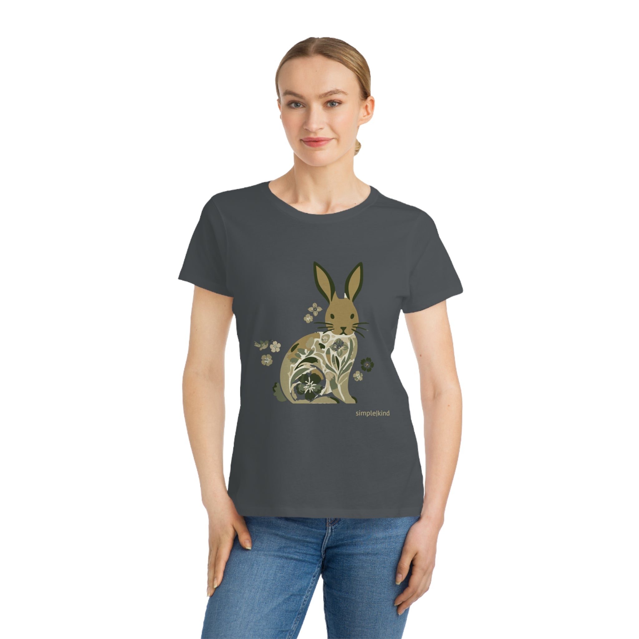 Nature & Nuzzle | Organic Cotton Women's Tee -- Printed in the USA ...
